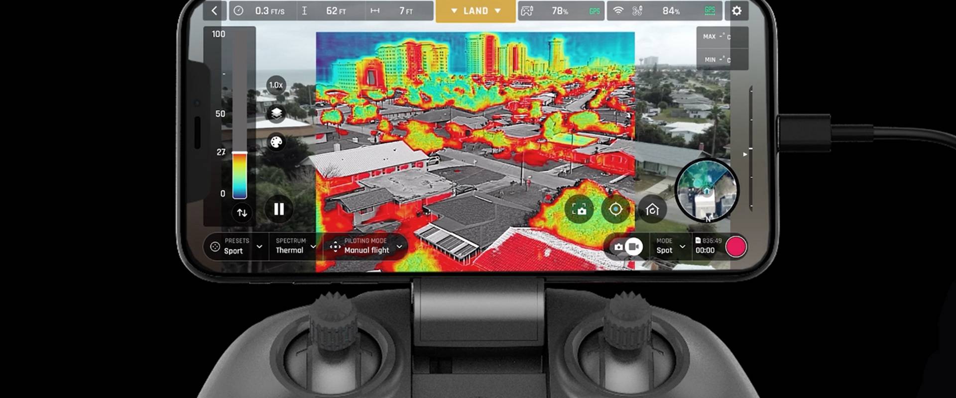 How to use the thermal features of my ANAFI USA? | Parrot support
